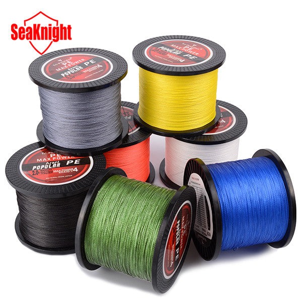 1000M SeaKnight Tri-Poseidon Series Braid Wire PE Braided Fishing Line ...
